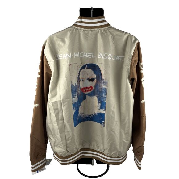 Members Only | Jackets & Coats | Jean Michel Basquiat X Members Only Mona Lisa Mens Varsity ...
